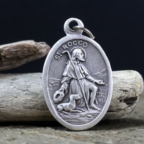 Patron Saint of Dogs and Dog Lovers: Handmade St Roch Medal | Etsy