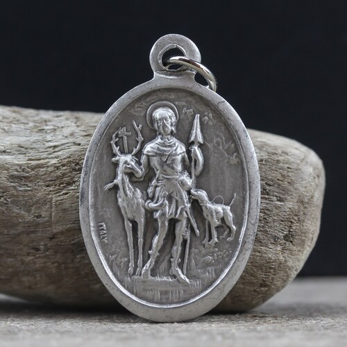 Saint Hubert Medal Patron of Hunters Mathematicians - Etsy