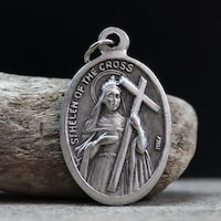 St Susanna / Suzanne Medal - Sterling Silver Antique Replica - Patron ...