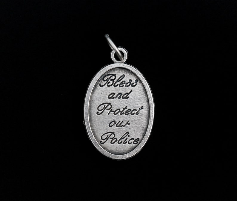 Saint Michael the Archangel Bless and Protect Our Police Medal, Made in ...