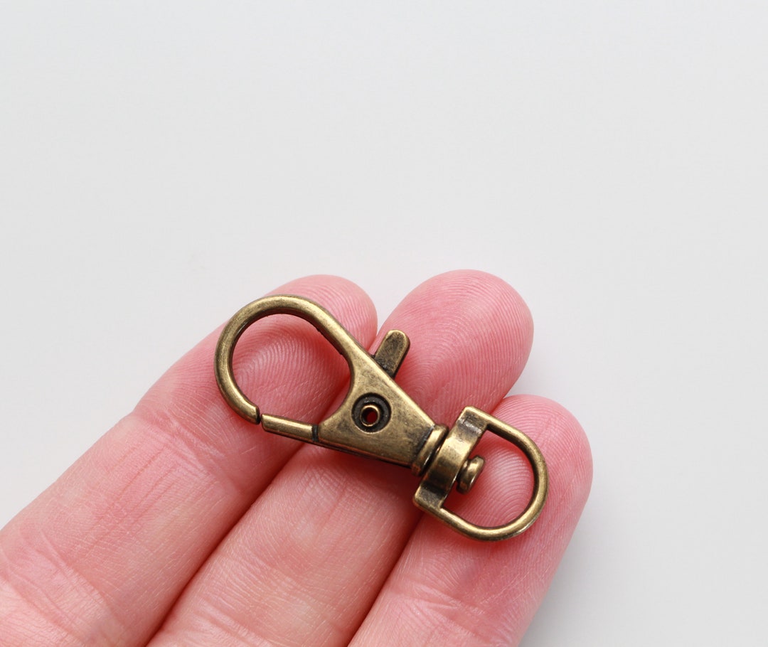 Bronze Key Chain Swivel Lobster Claw Clasp - Alloy Keychain Swivel ...