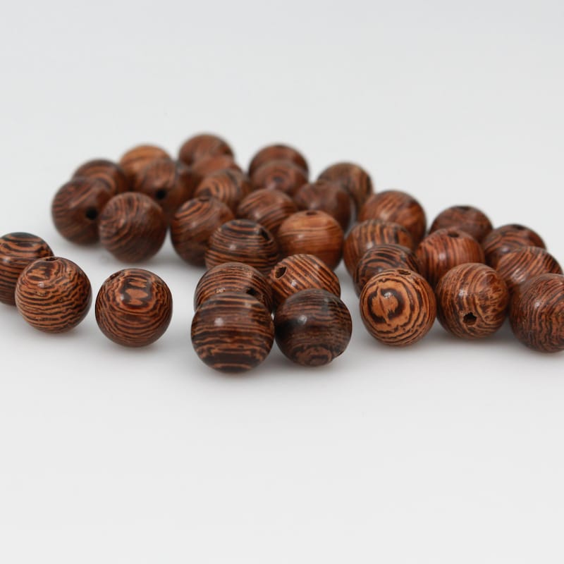 Large Wood Beads - Etsy