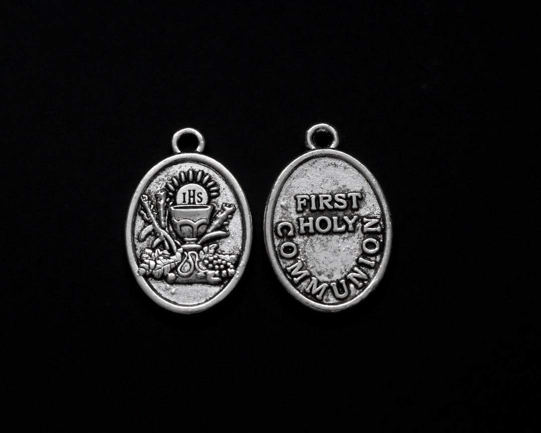 Holy Eucharist First Holy Communion Medal - Sold in Packs of 10, 25, or ...