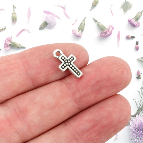 Silver Cross - Etsy