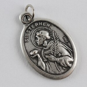 Saint Stephen Medal Patron of Bricklayers and Masons St. | Etsy