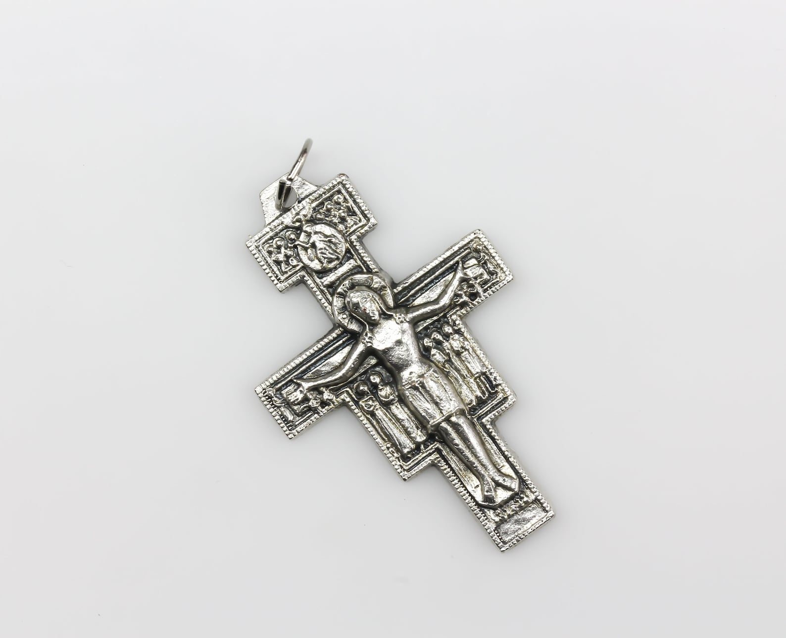 Franciscan Cross - San Damiano Cross Pendant - St Francis of Assisi ...