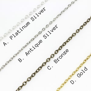 Flat Oval Chain 4mm X 2.7mm Links Unsoldered Chain for Rosaries ...