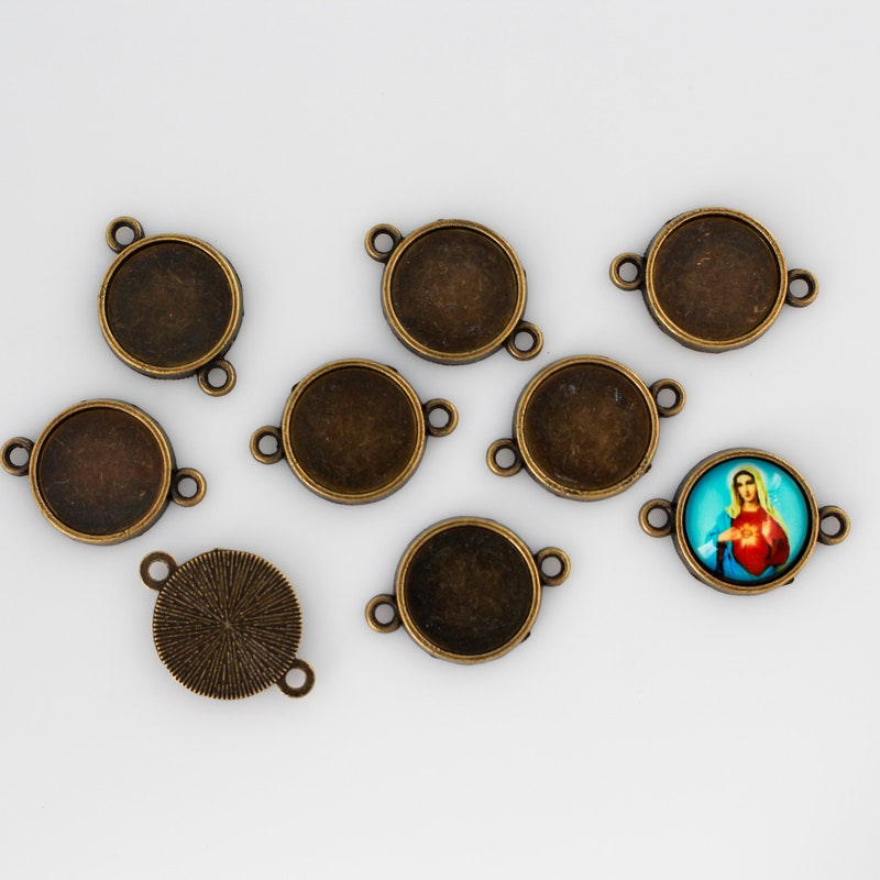 Bezel Connectors - Etsy
