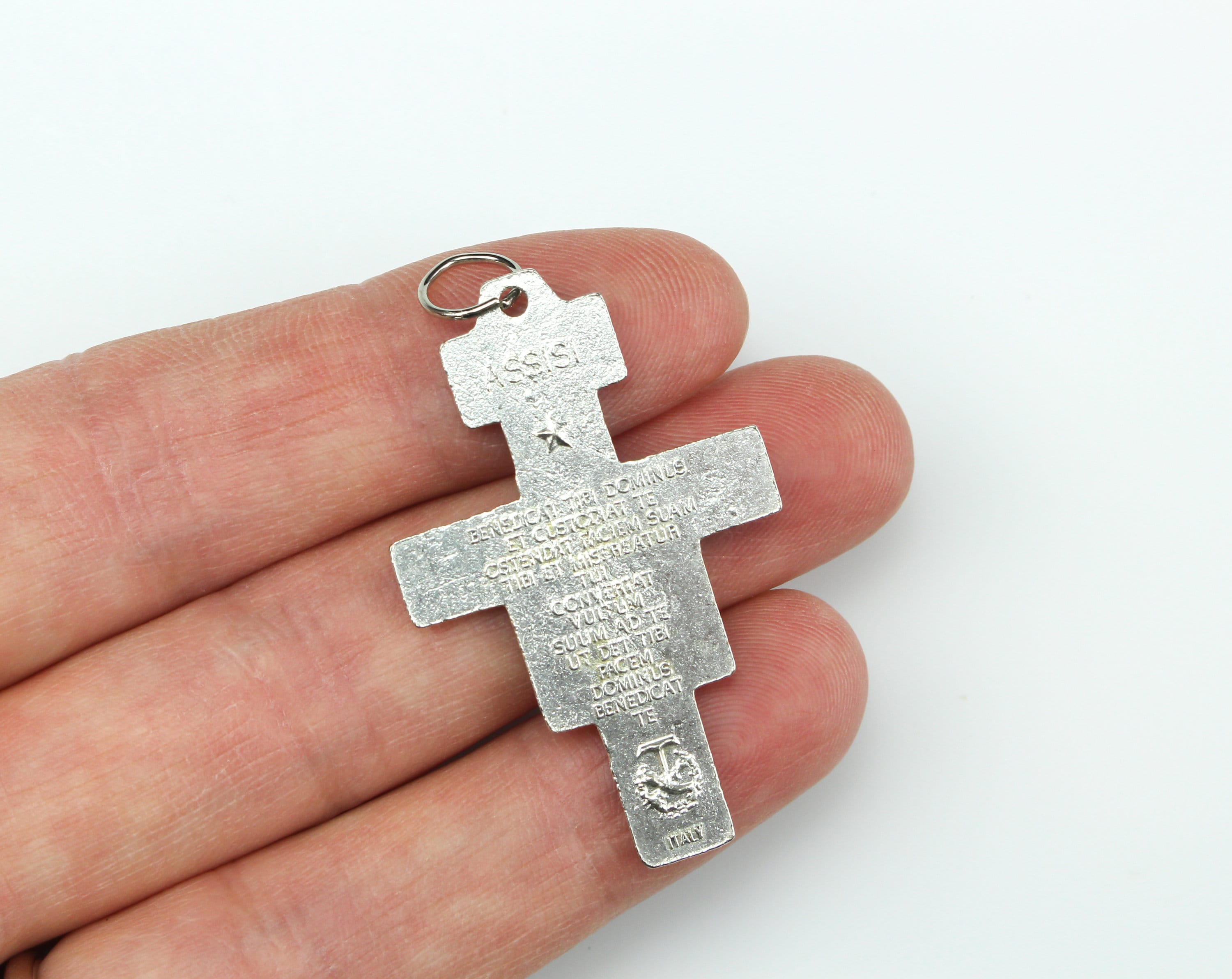 Franciscan Cross - San Damiano Cross Pendant - St Francis of Assisi ...