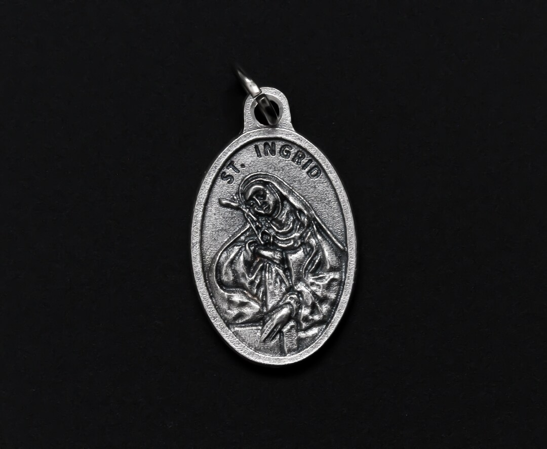 Saint Ingrid of Sweden Medal - Ingid Elofsdotter of Skänninge - Patron ...