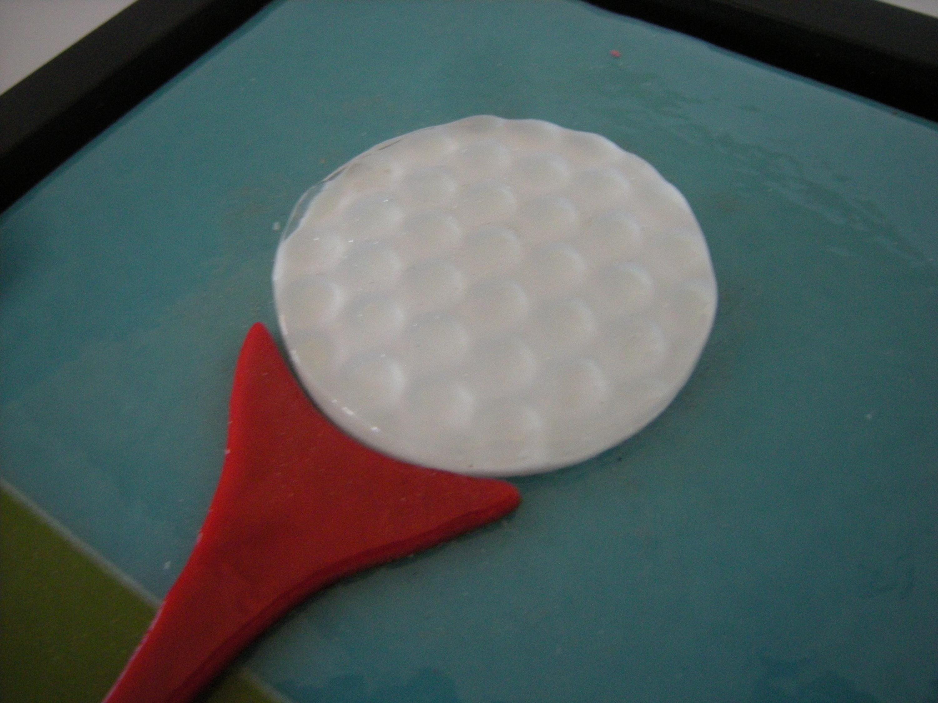 Fused Glass Golf Tee Wall Art - GOLFER GIFT - Handmade in USA - One of ...