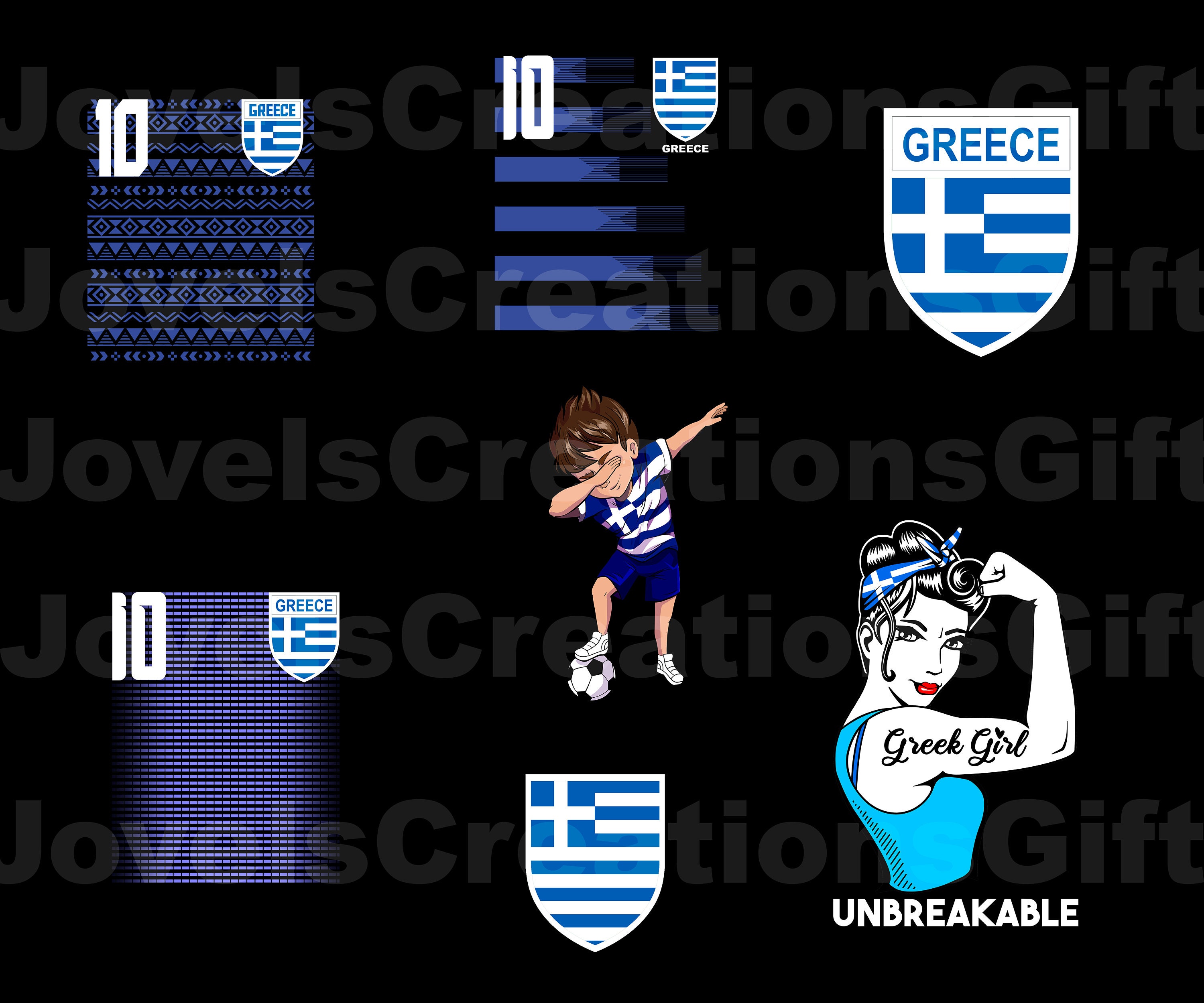 7 Greece Svg Png Bundle, Greece Svg, Greece Png, Greece Svg, Greece ...