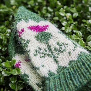 Thistle Hat Knitting Pattern, Scottish Colorwork Beanie, Fair Isle ...