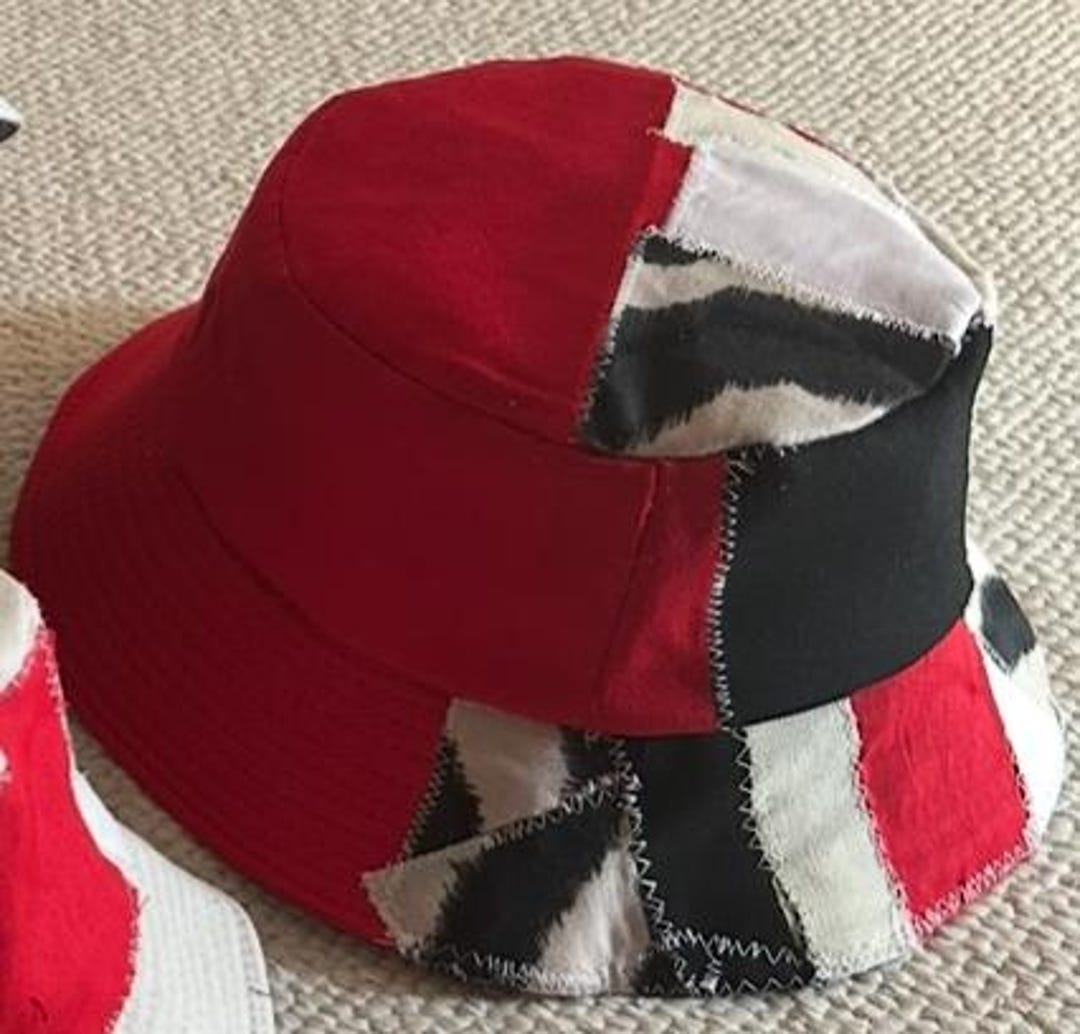 Unisex Bucket Hat. Patched Bucket Hat. No Two Are the Same - Etsy