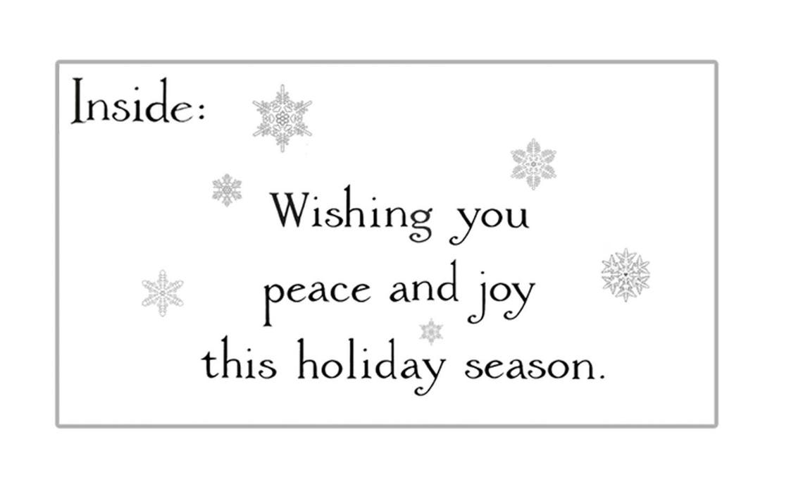 Peace Snowman Watercolor Greeting Card set of 4 Peace and Joy Snowman ...