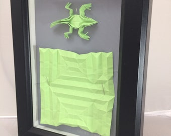 Lizard Shadow Box - Etsy