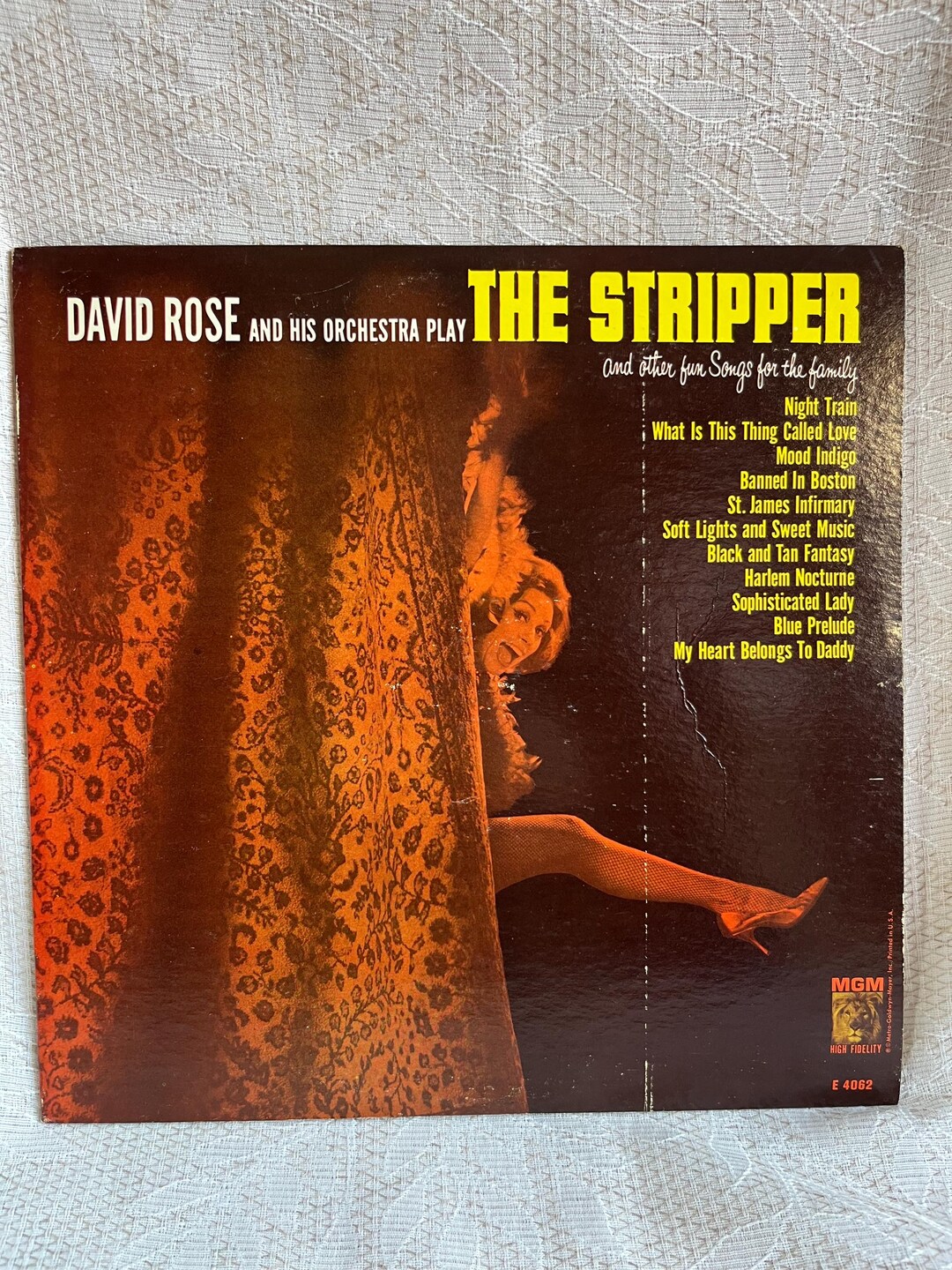 David Rose and His Orchestra Play the Stripper Vintage Record - Etsy