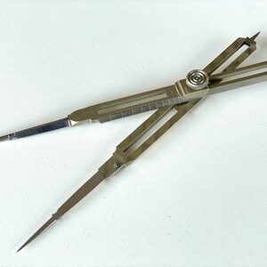 Vintage 7-1/4" Schoenner German Made PROPORTIONAL DIVIDERS in Original ...