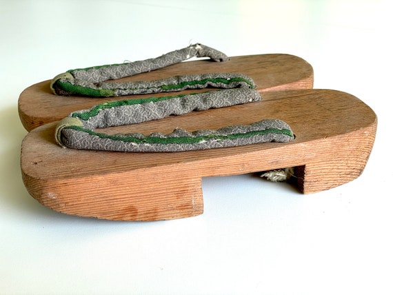 Authentic Vintage Japanese GETA from Okinawa 1945 - Gem