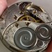 Complete 100 Year Old ELGIN 1923 Antique Vintage POCKET WATCH With Chain and Knife White and ...