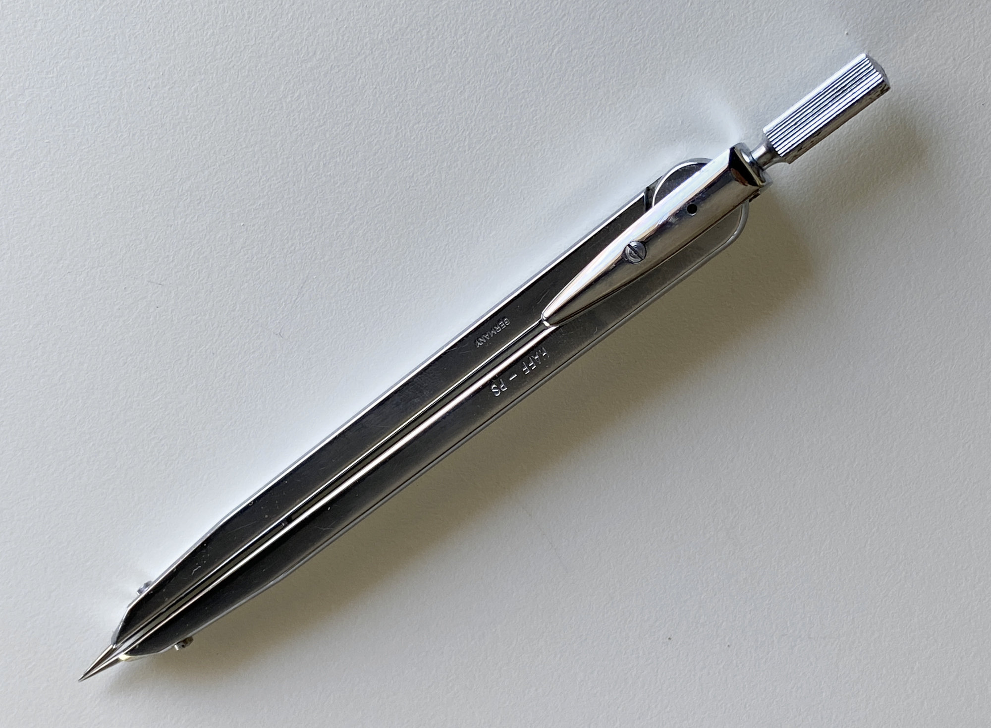 Vintage HAFF PS precision Speciale 6 Chrome Dividers Drafting Drawing ...