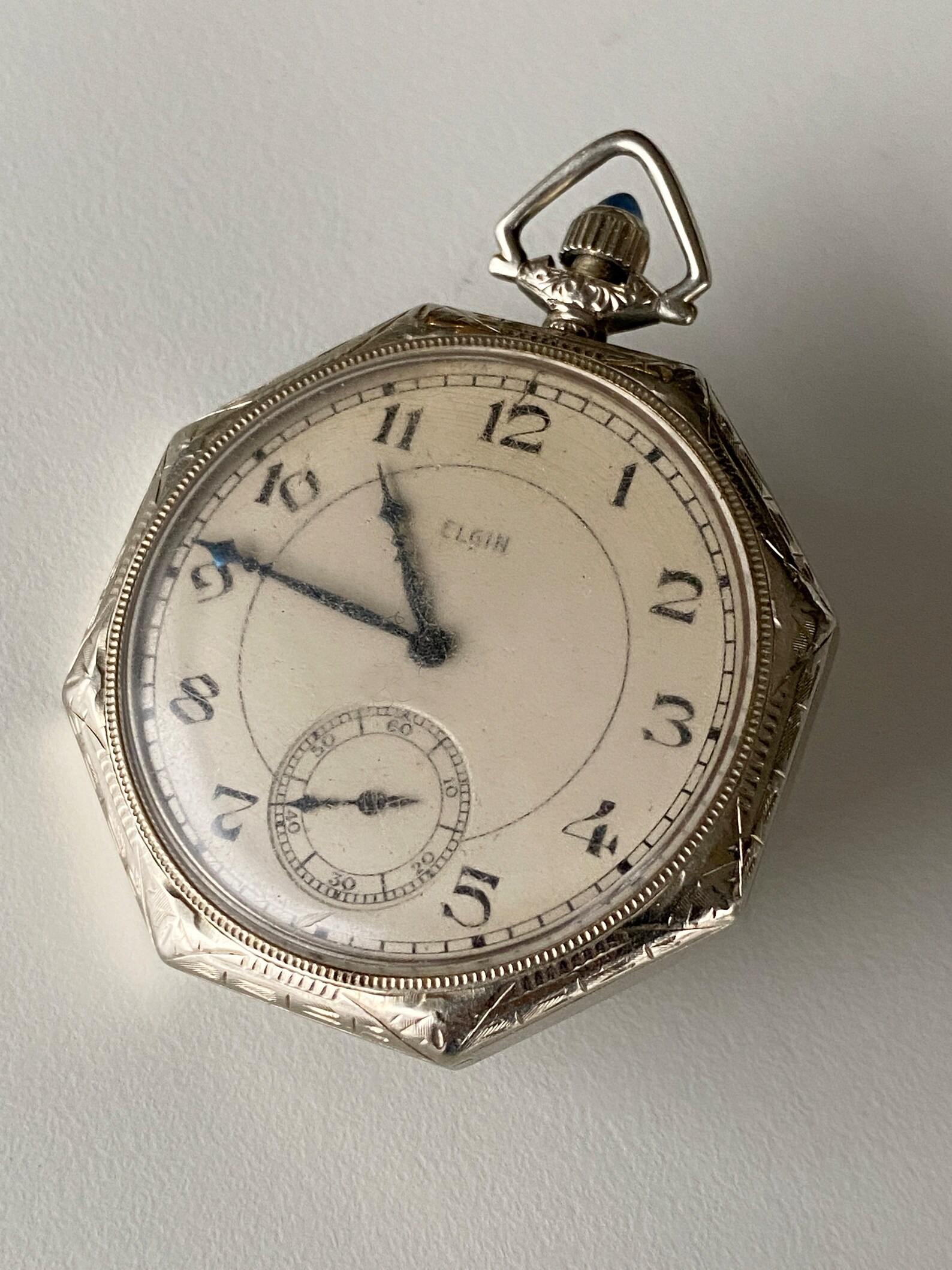 Complete 100 Year Old ELGIN 1923 Antique Vintage POCKET WATCH With ...