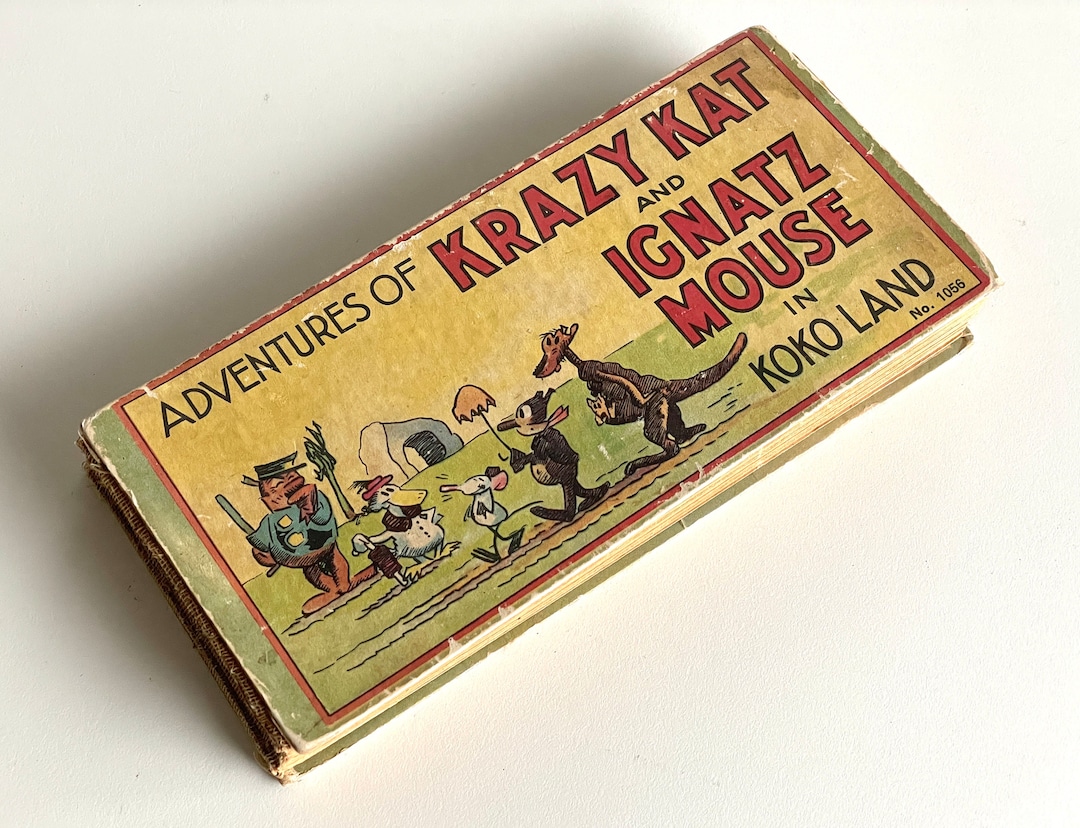 1934 Adventures of KRAZY KAT and IGNATZ Mouse in Koko Land - Etsy