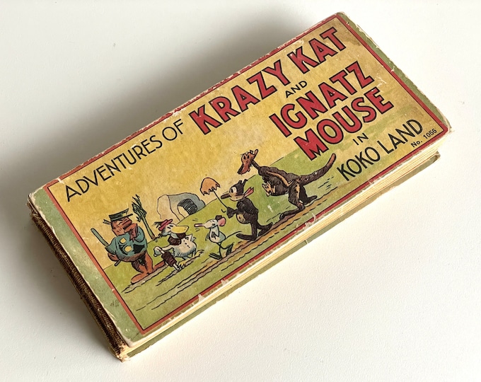 1934 Adventures of KRAZY KAT and IGNATZ Mouse in Koko Land George ...