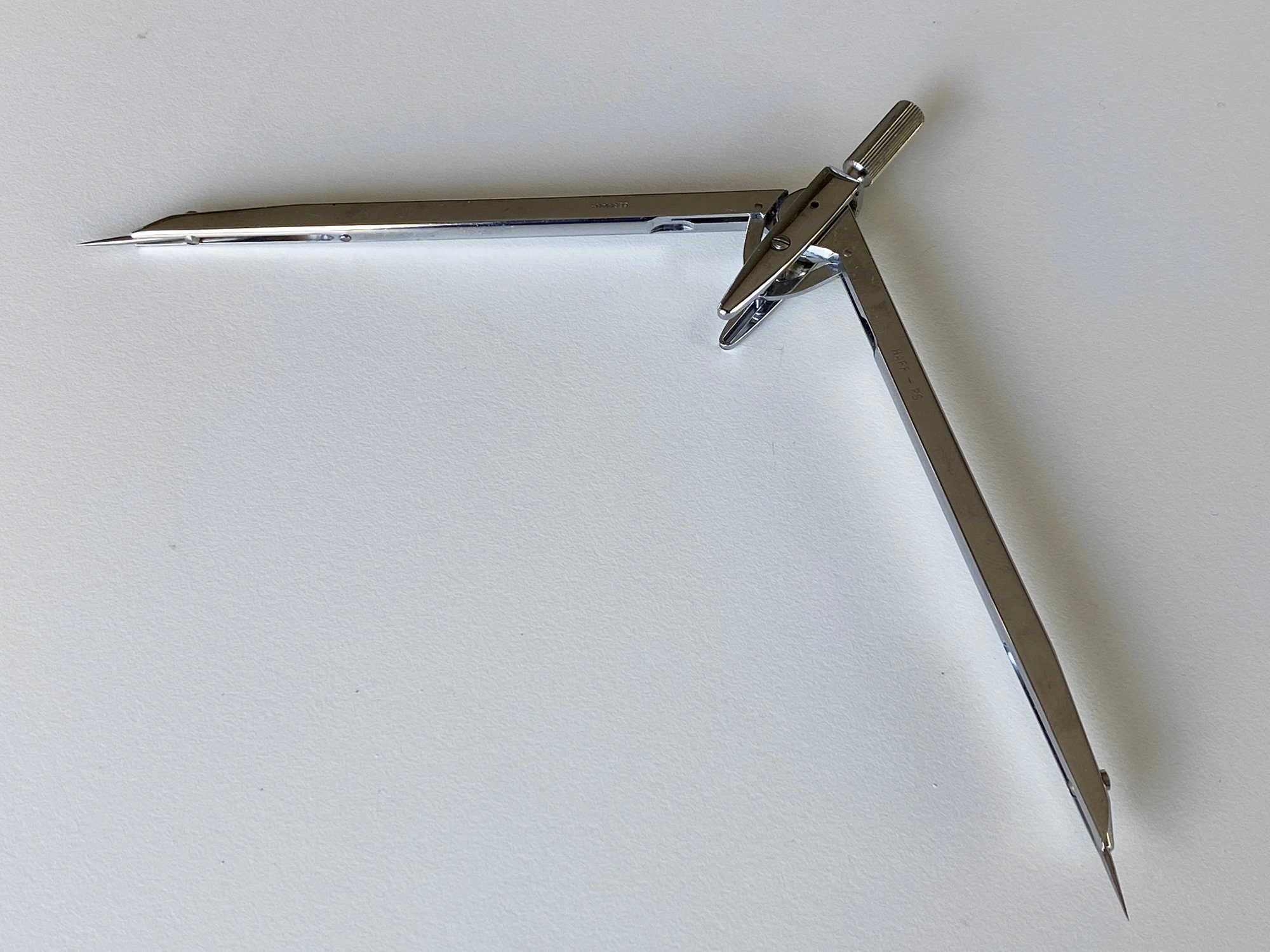 Vintage HAFF PS precision Speciale 6 Chrome Dividers Drafting Drawing ...
