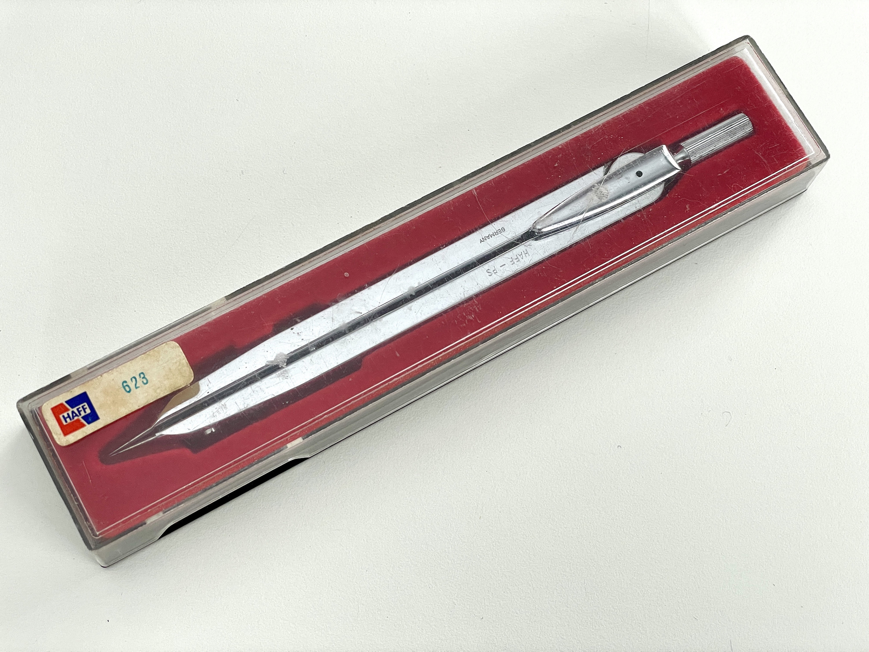 Vintage HAFF PS precision Speciale 6 Chrome Dividers Drafting Drawing ...