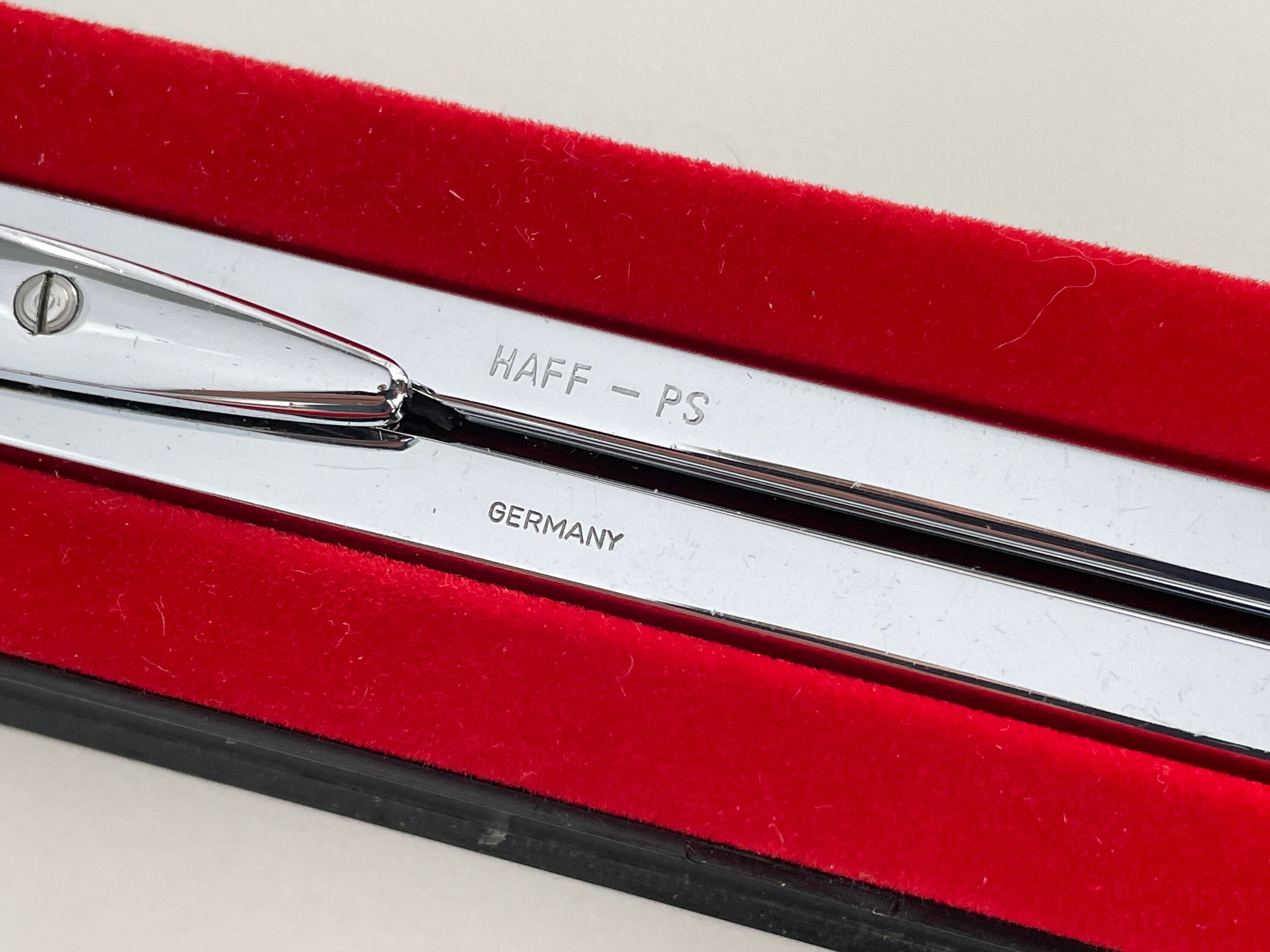 Vintage HAFF PS precision Speciale 6 Chrome Dividers Drafting Drawing ...