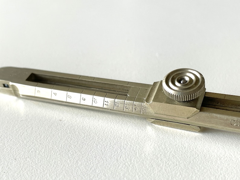 Vintage 7-1/4" Schoenner German Made PROPORTIONAL DIVIDERS in Original ...
