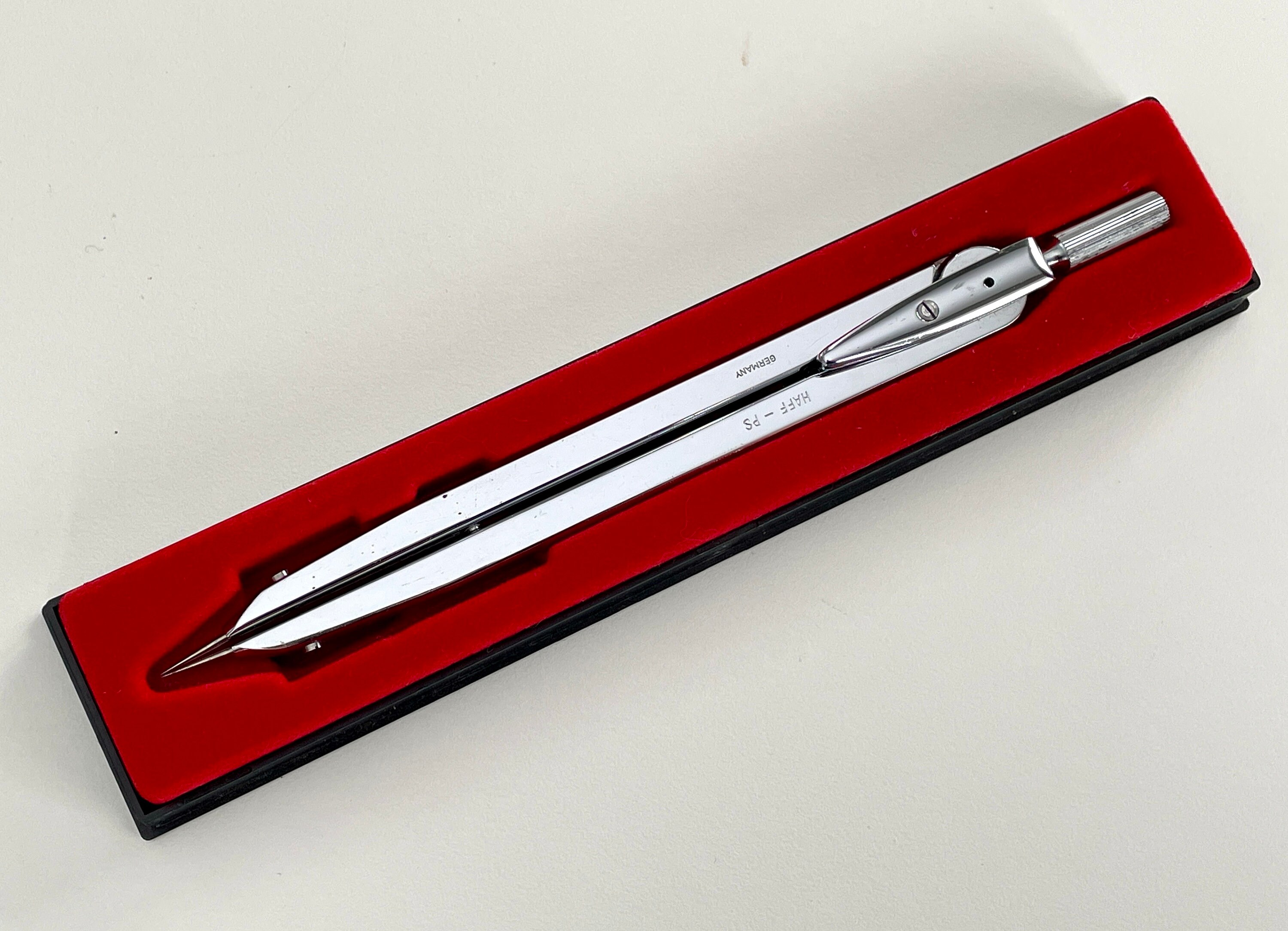 Vintage HAFF PS precision Speciale 6 Chrome Dividers Drafting Drawing ...