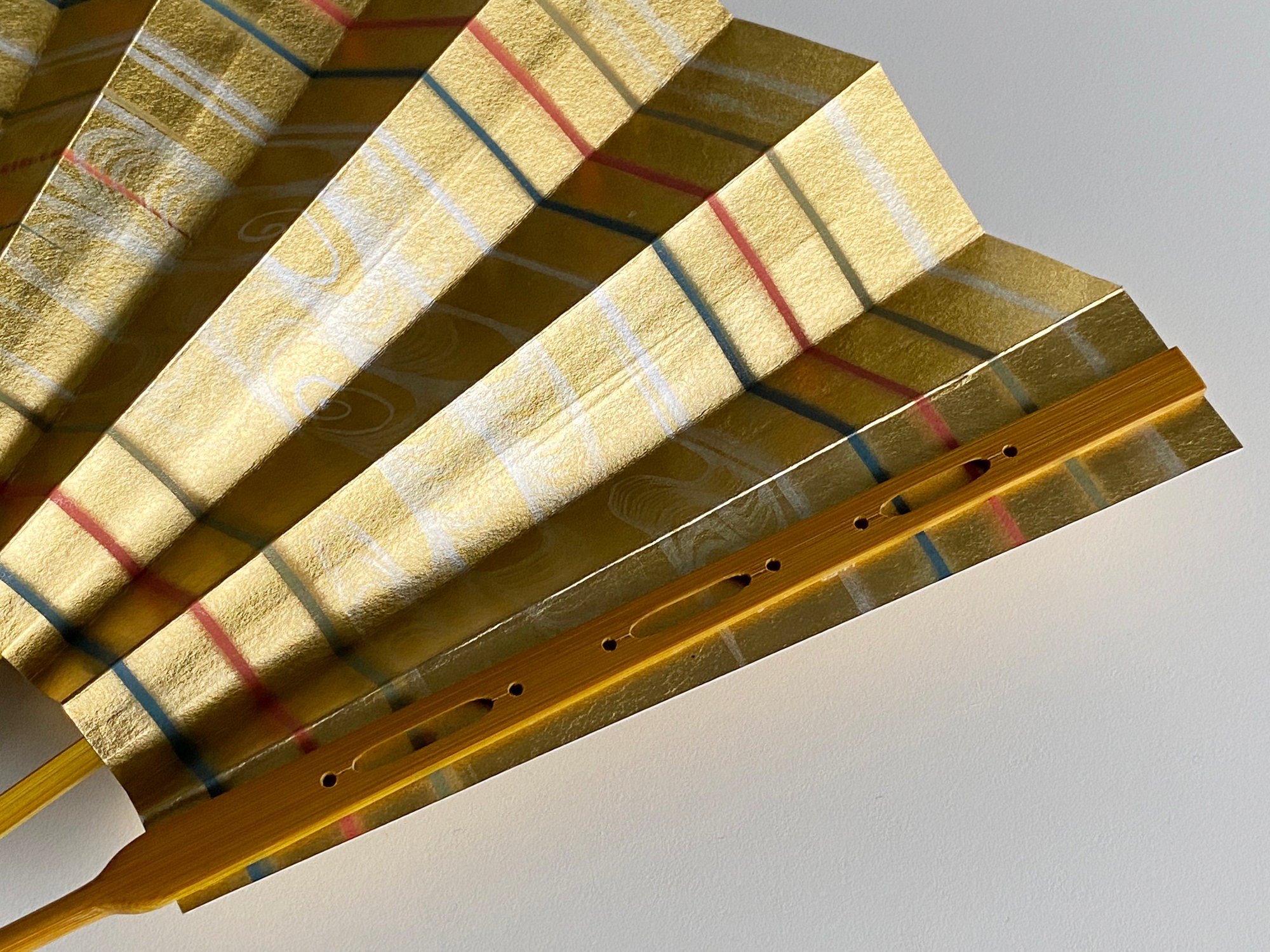 NEW Vintage Traditional Japanese Folding Dance Fan Sensu Made in Kyoto ...