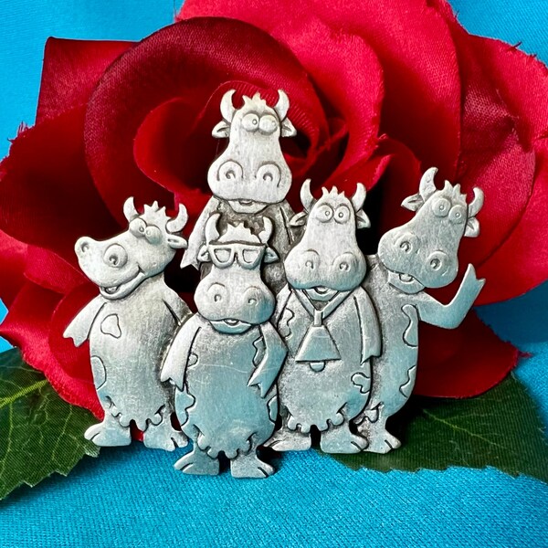 Cow Pin - Etsy