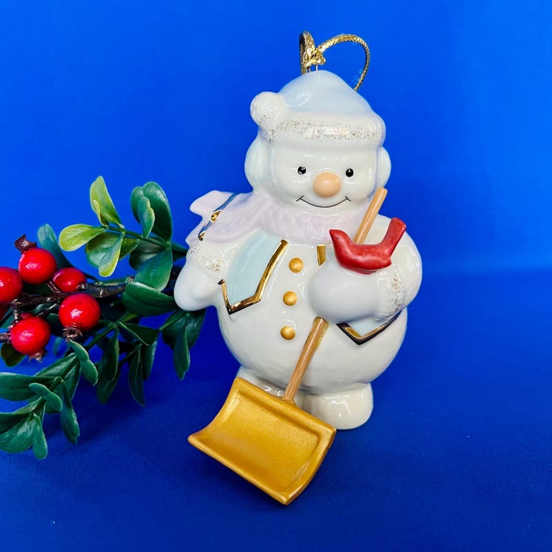 Lenox Snowman - Etsy