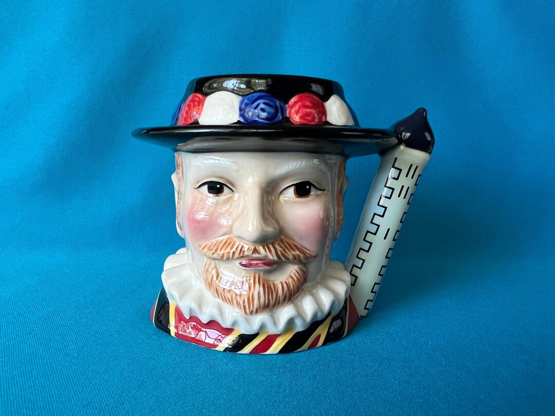 Vintage James Sadler Miniature Beefeater Toby Mug, James Sadler ...