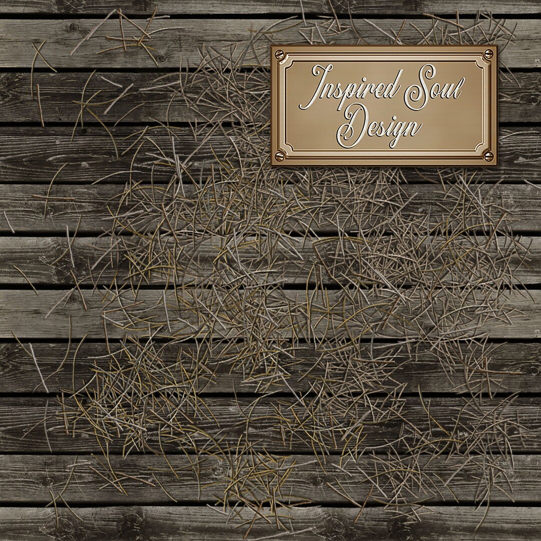 11 Scattered Hay & Straw Textures | PNG Files | Photoshop Seamless ...