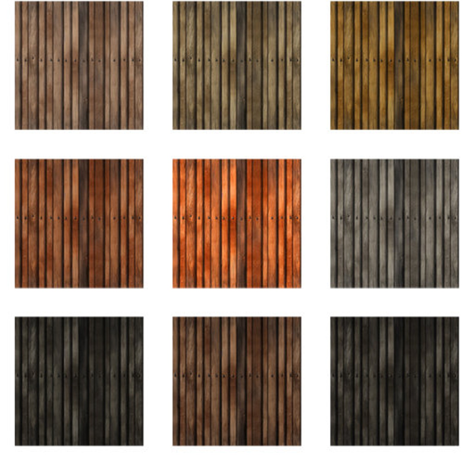 8 Wild West Wood Textures (digital Graphics Files) | Seamless ...
