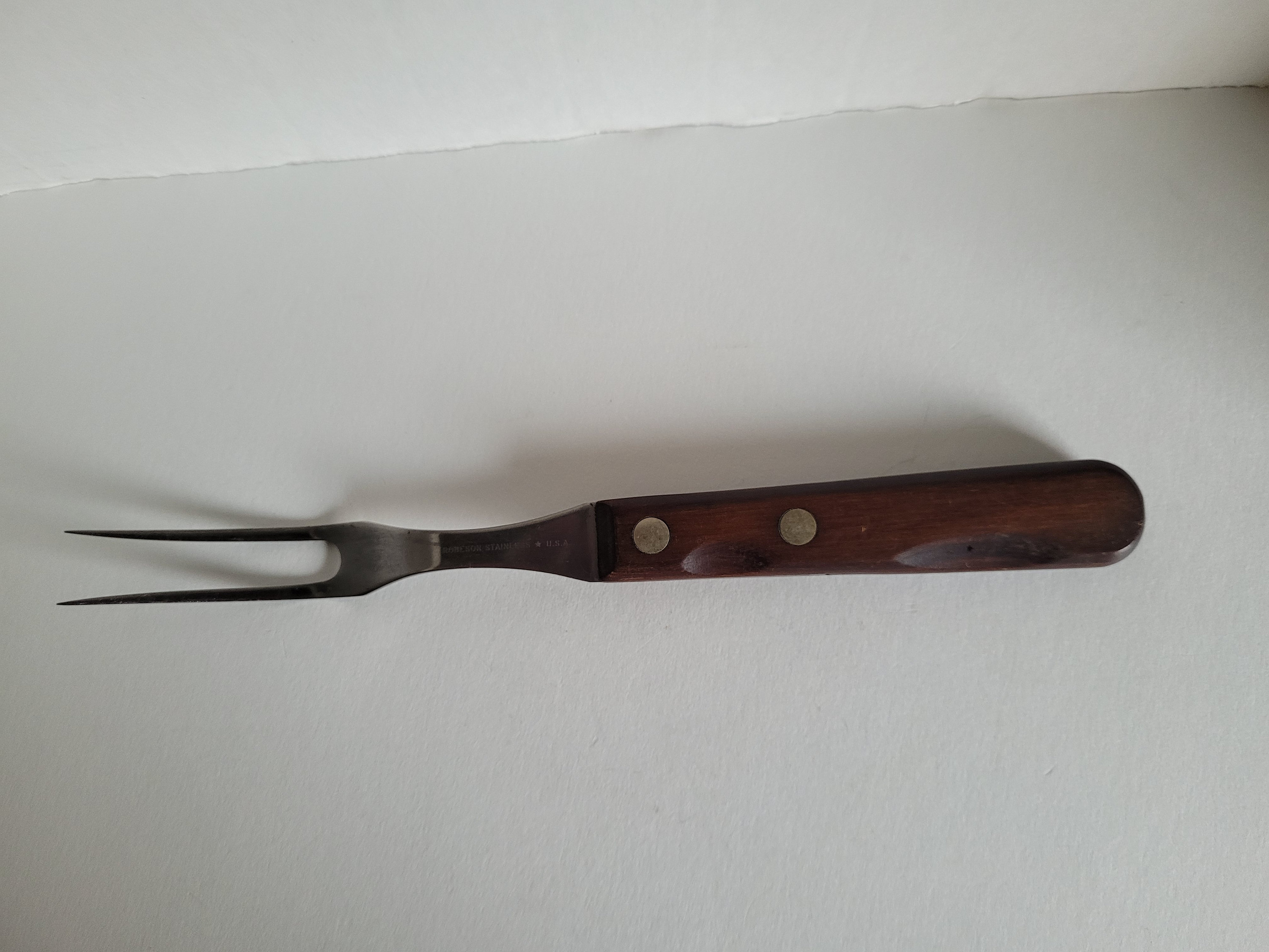 Vintage Made in USA Stainless Steel and Wood Robeson Cooking - Etsy