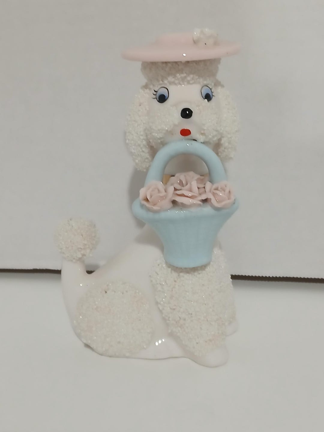Vintage 1950s White Spaghetti Poodle Lamp Base - Etsy