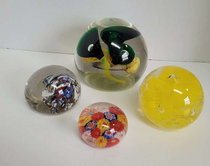 Glass Dome Paperweight - Etsy