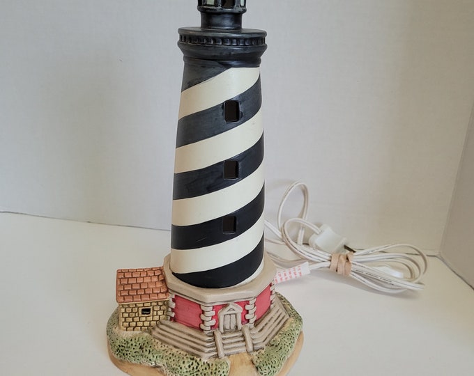 Lefton 1997 Cape Hatteras Lighthouse Ceramic Light Lamp - Etsy