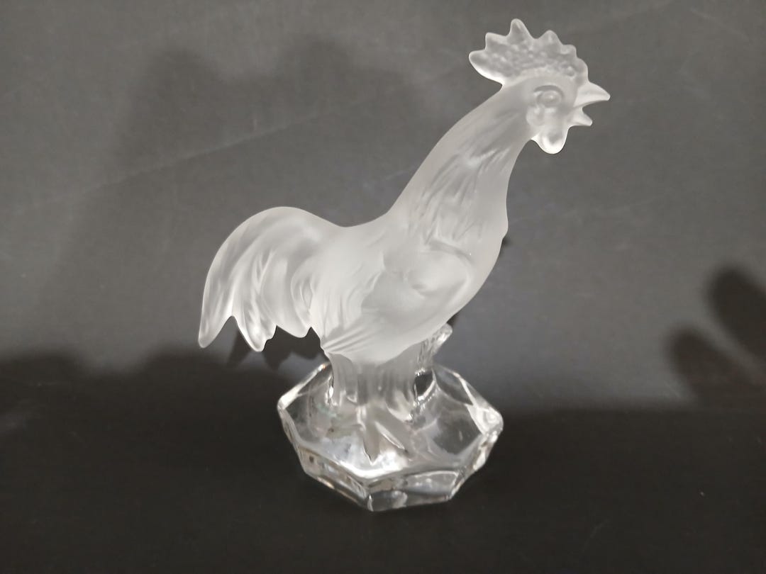 Goebel Crystal Collection Lead Crystal Miniature Rooster - Etsy