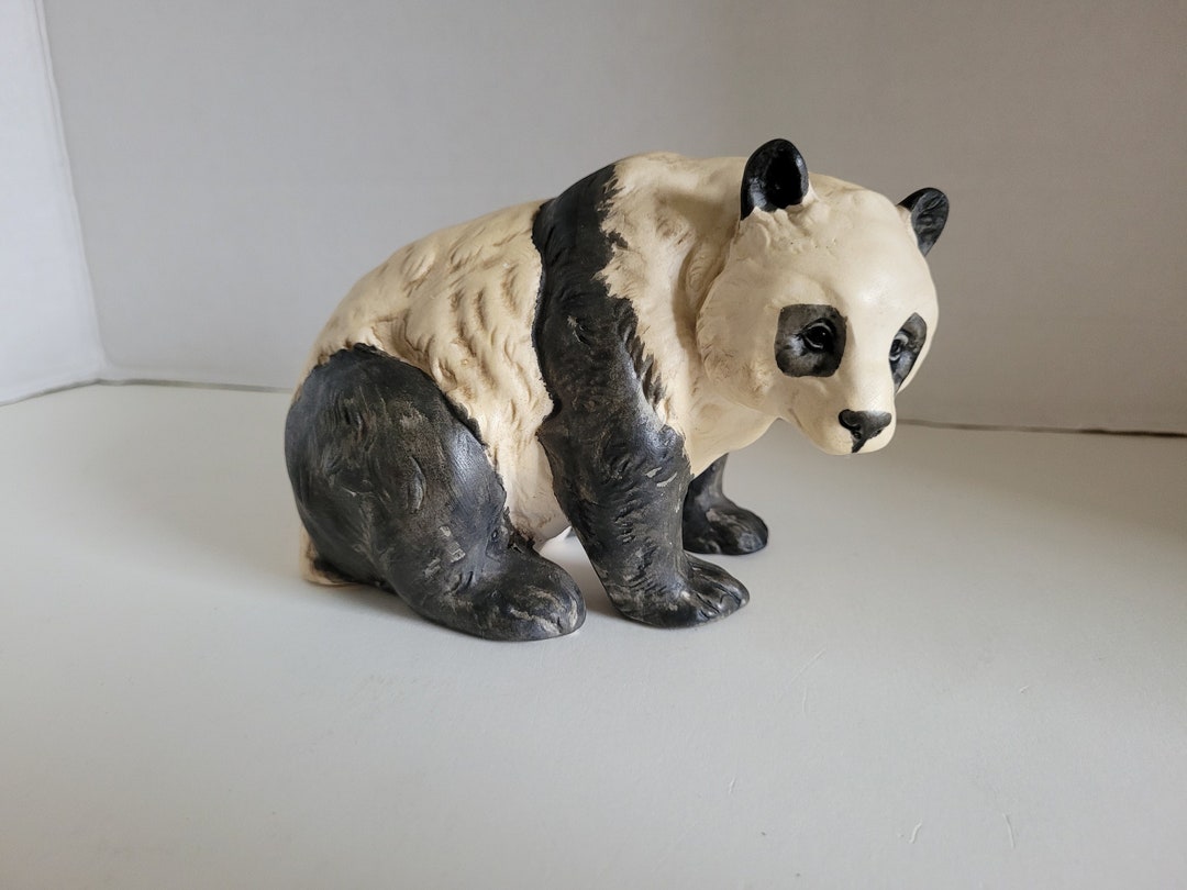 Vintage Ceramic Panda Bear Figurine UCTCI - Etsy