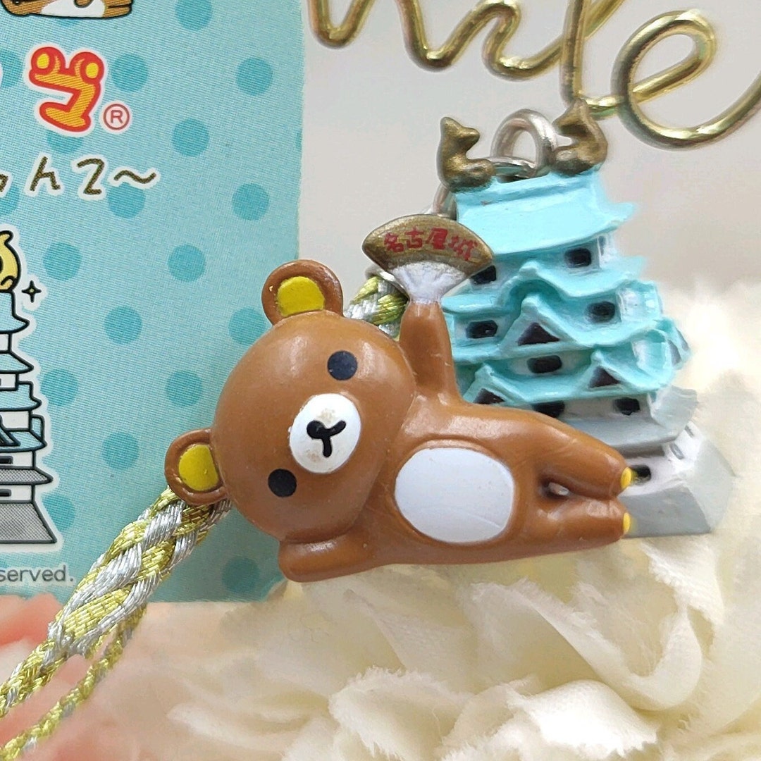 Rilakkuma Lazy With Nagoya Castle Limited Charm Strap,charm Keychain ...
