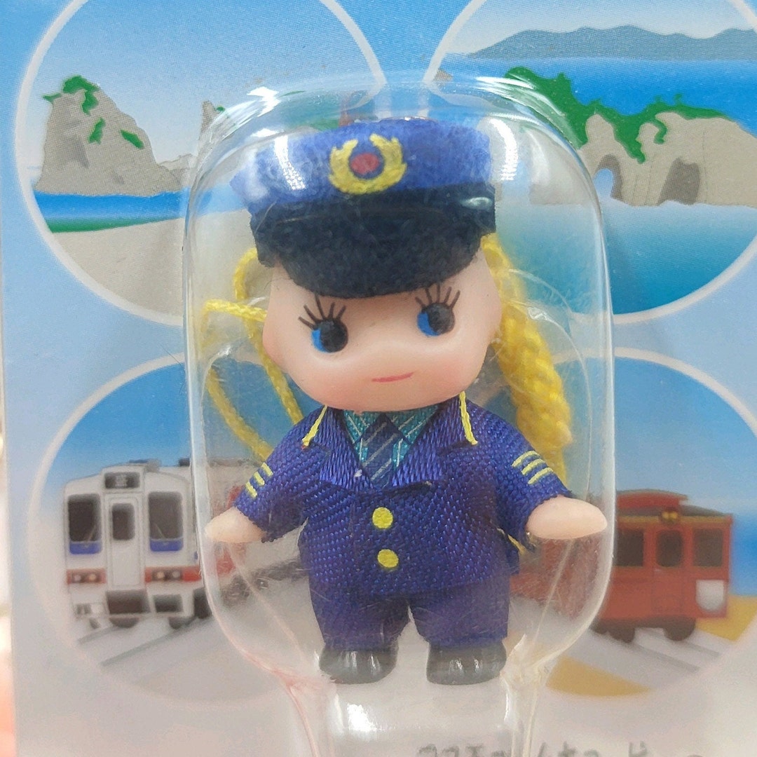 Kewpie,qp,sanriku Railway Crew Costume Doll Strap,keychain,bag Charm ...