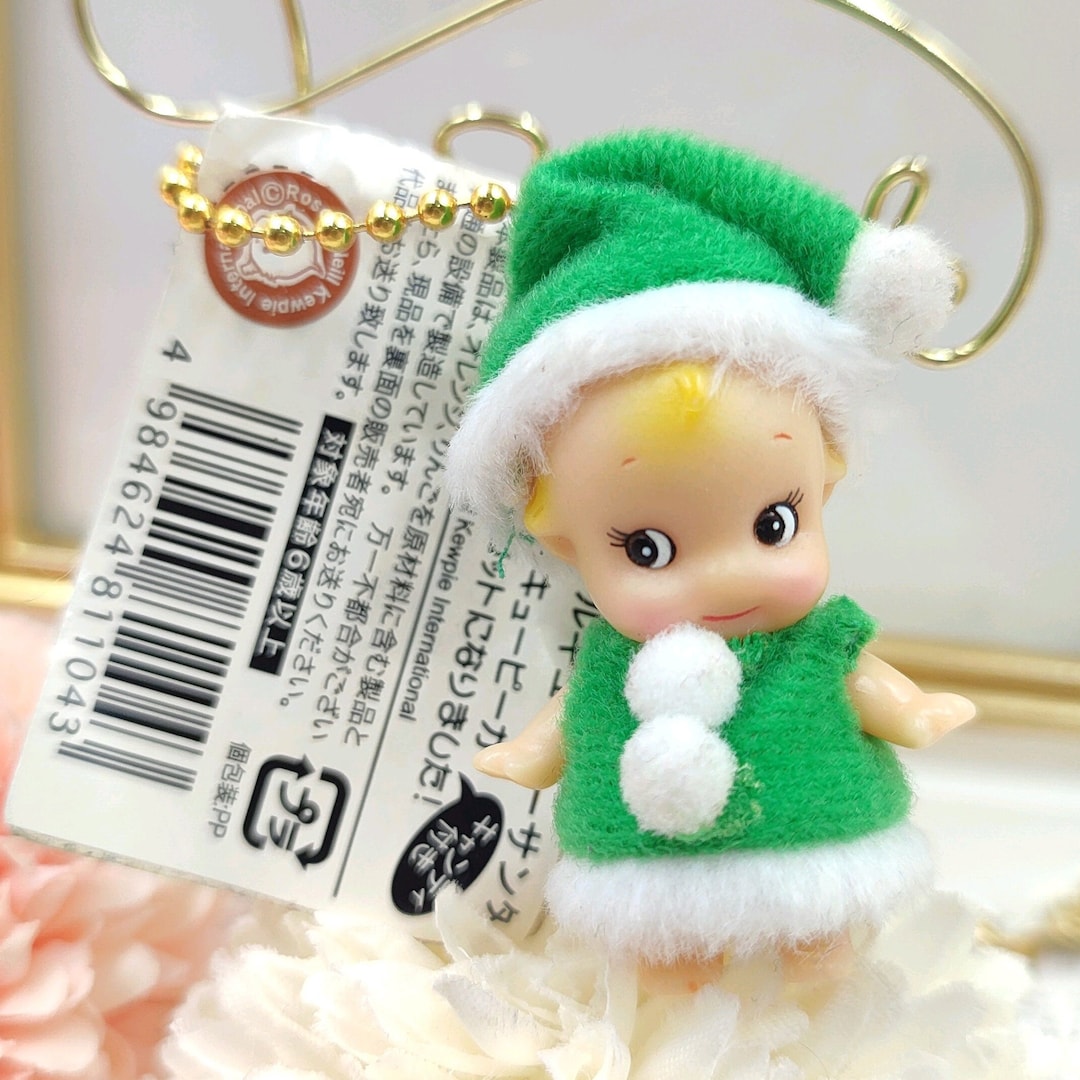 Kewpie Rose O'neil Kewpie Cute Santa Doll,kewpie Doll,cellphone Strap ...