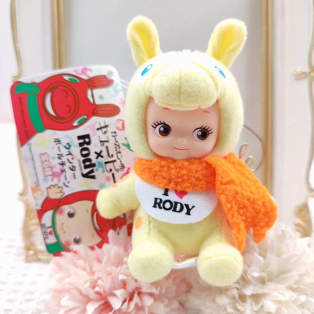 Rose O'neil Kewpie X Rody Winter Plush Doll Keychain,key Holder,charm Bag,gift - Etsy