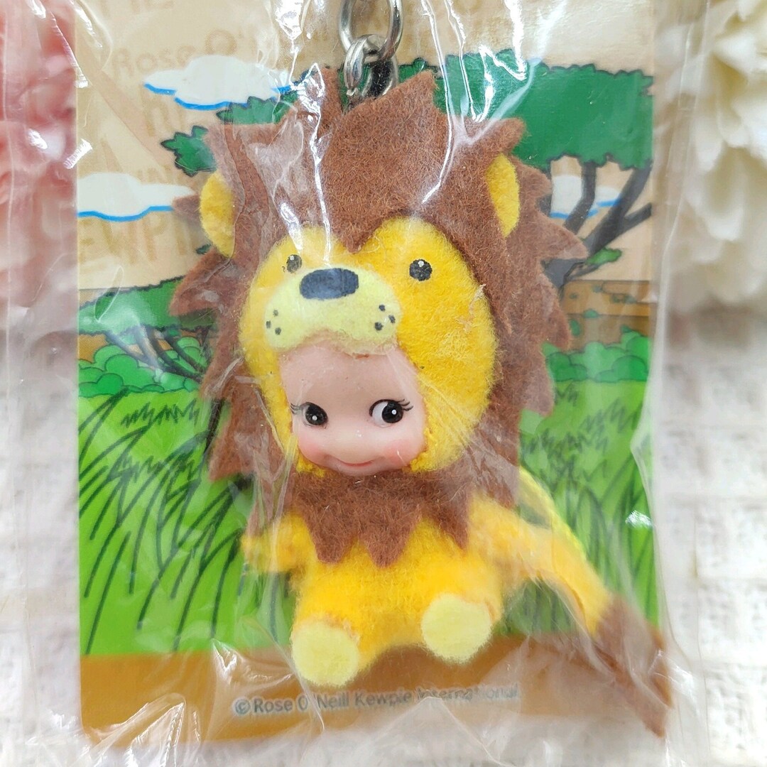Kewpie Lion Animal Costume Doll Keychaincellphone Strapphone - Etsy